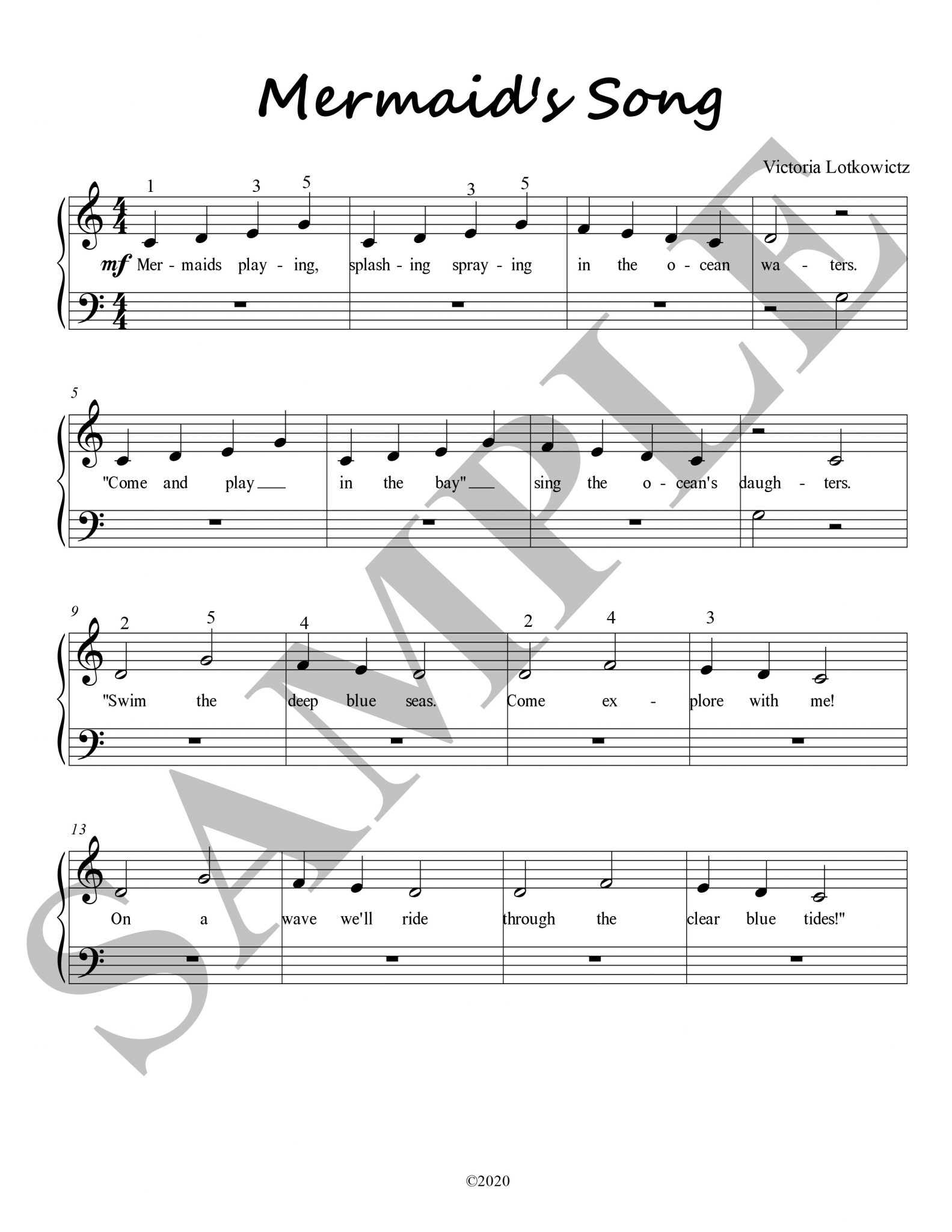 Mermaid's Song - Victoria Lotkowictz